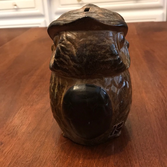 knobler | Accents | Rare 2 Faced Vintage Owl Bank | Poshmark
